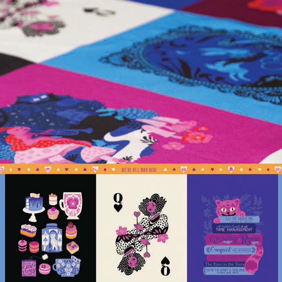 Hello Alice Panel Ruby Star Society I Spreefee Stoffe – Spreefee - bag ...