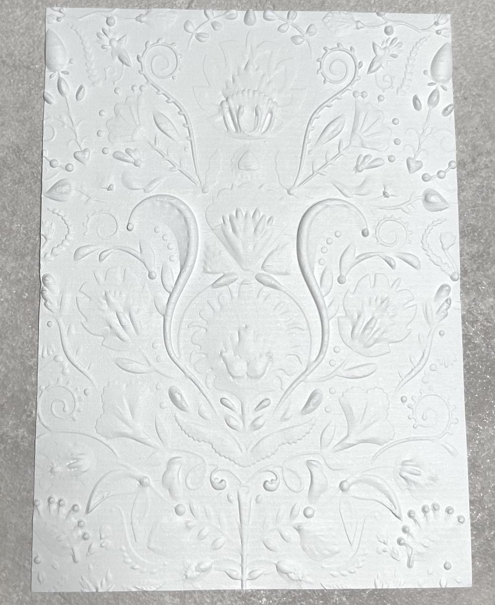 3D Embossing Folder "Folk Doodle" A6 – Stanzschablonen