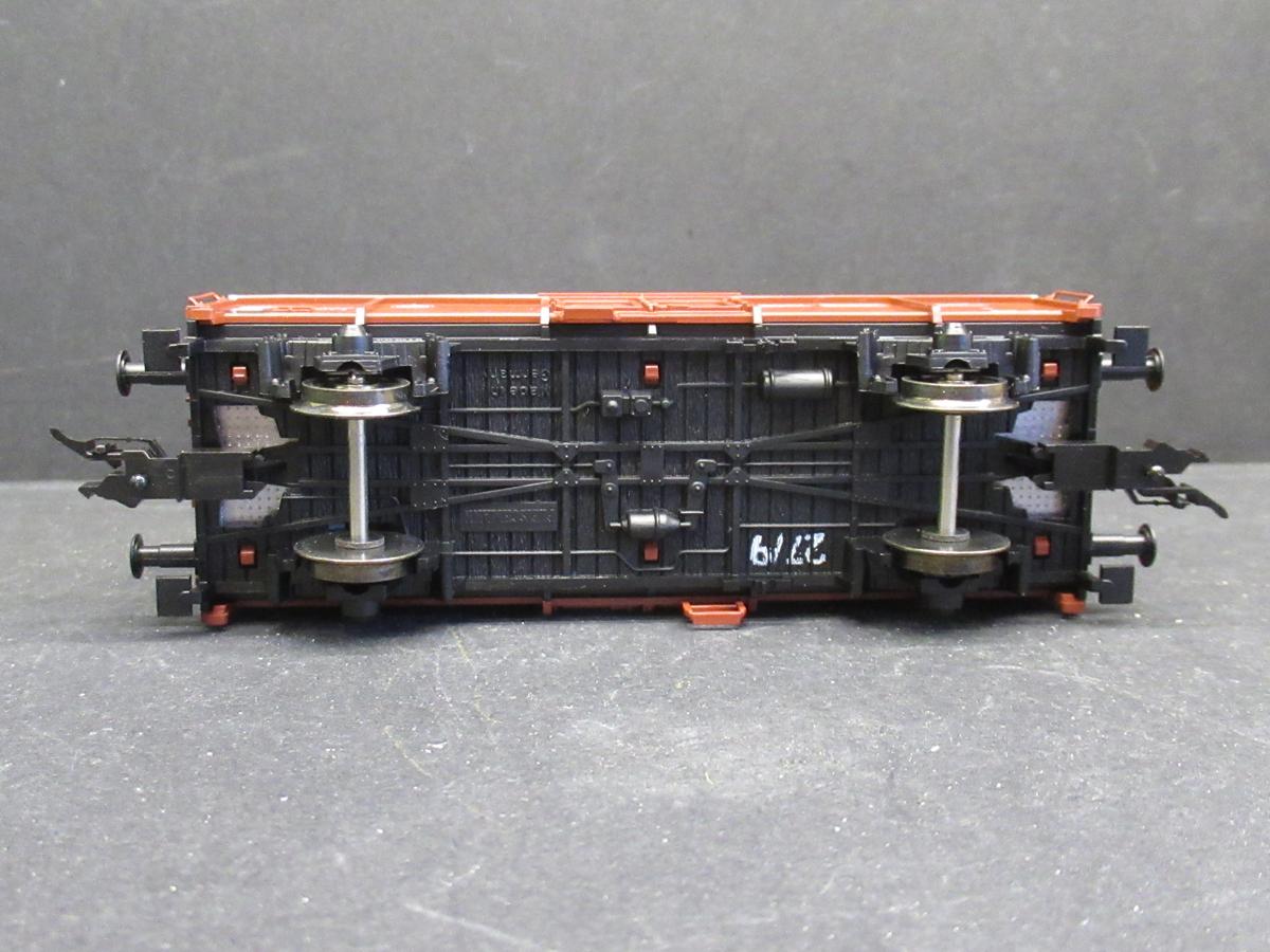 Fleischmann 5333 K Güterwagen Hubschiebedach-Wagen DB IV Tms 851 braun ...